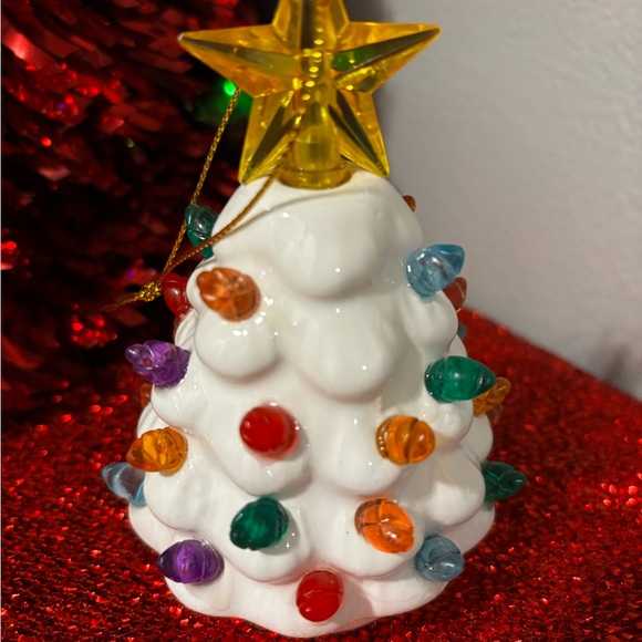 Hobby Lobby | Holiday | New Lights Up Cute Ceramic Christmas Tree With ...